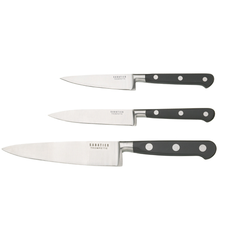 ΣΕΤ 3 ΤΕΜ. ΜΑΧΑΙΡΙΑ ΚΟΥΖΙΝΑΣ Sabatier Trompette ::. Cookware.gr